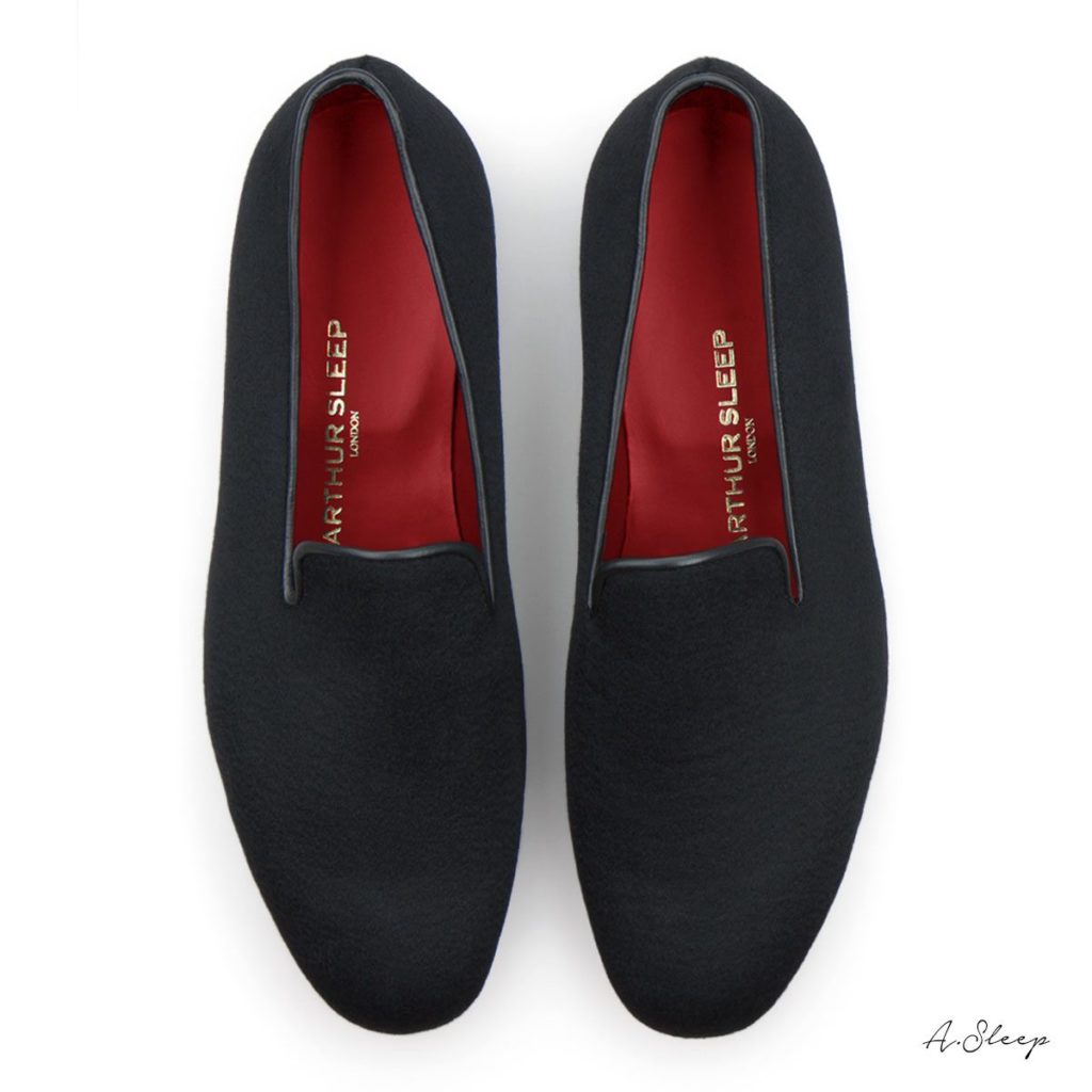 Green Velvet Opera Pump - Arthur Sleep London